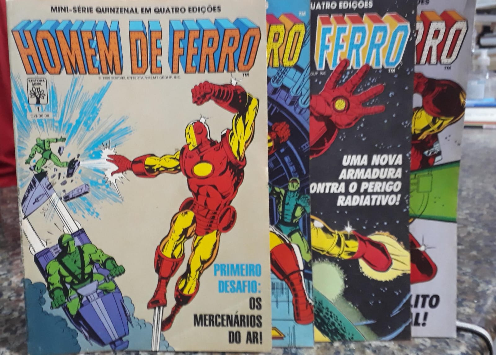 Homem de Ferrro -Minisserie em 4 v. completos – O Sebo Cultural – Venda ...