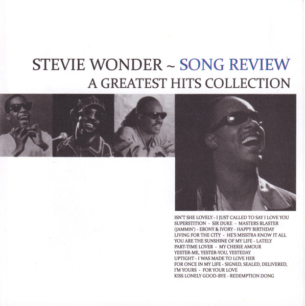 Stevie Wonder — Song Review (A Greatest Hits Collection) – O Sebo ...