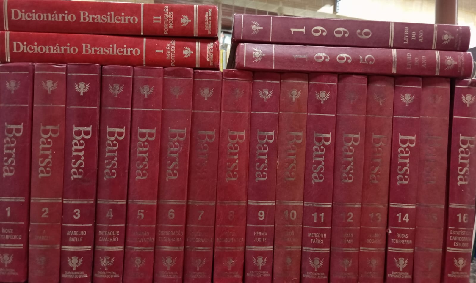 Enciclopedia Barsa Completa 18 Vols – Inclui livro do ano de 1995/1996 ...