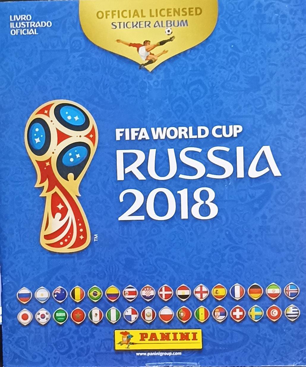 Album da Copa do Mundo Russia 2018 – completo – O Sebo Cultural – Venda ...